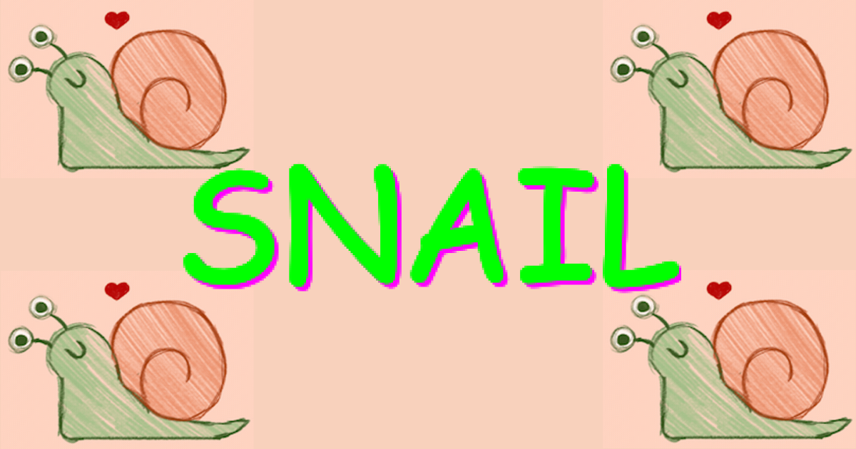 snail!!! :3